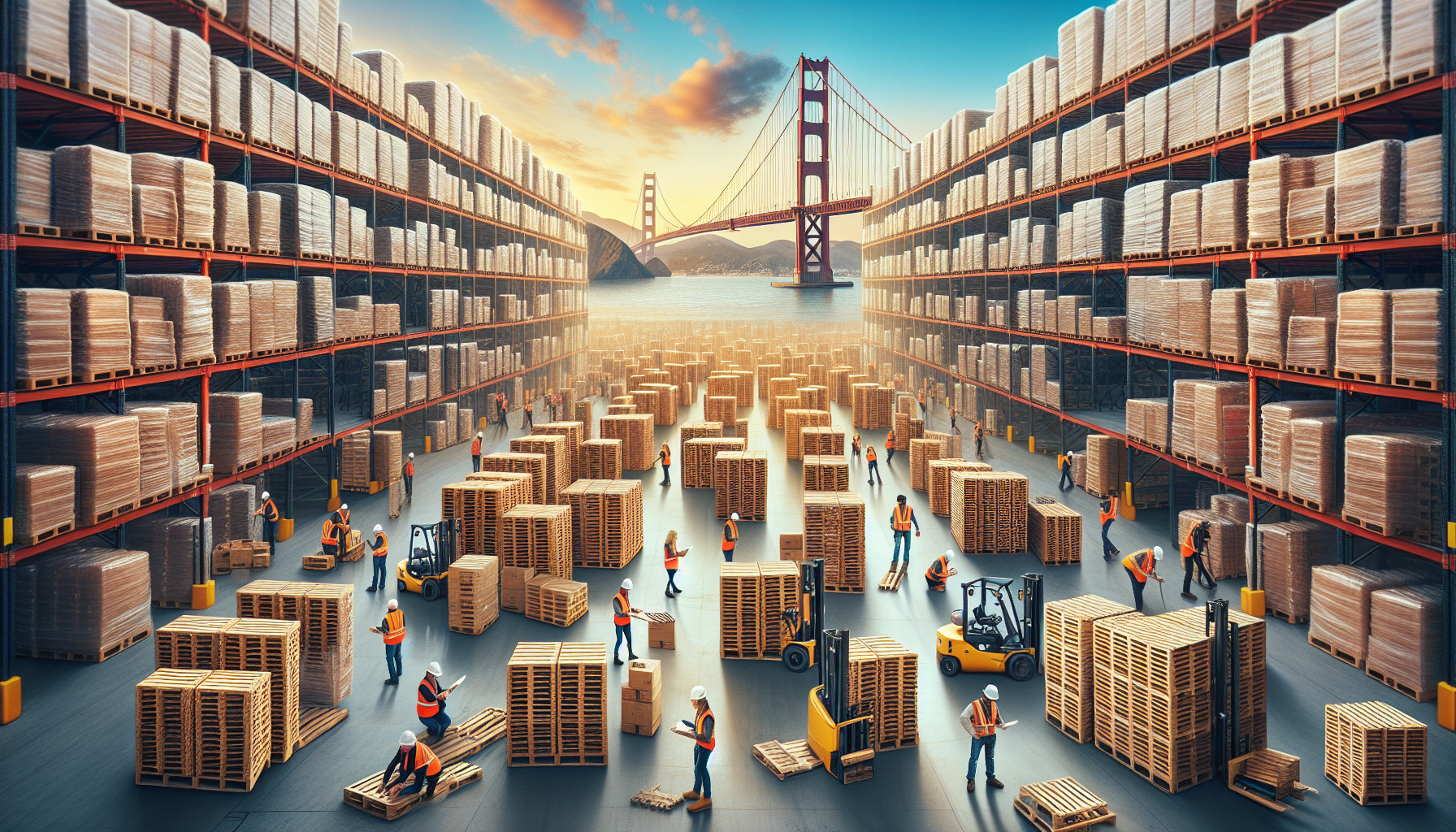 The Benefits of Utilizing Pallet Storage in San Francisco's Competitive Market | Fulfillment Hub USA