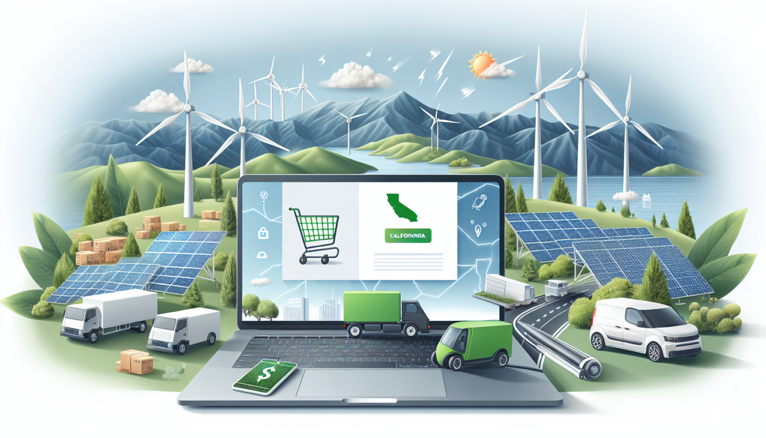 California's Commitment to Sustainability in Online Retail Distribution ...