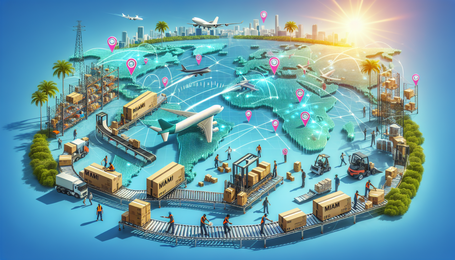 The Rise of Miami as a Key Player in Cross-Border E-Commerce Fulfillment – Fulfillment Hub USA